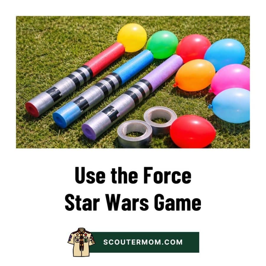 Use the Force Star Wars Game – Scouter Mom